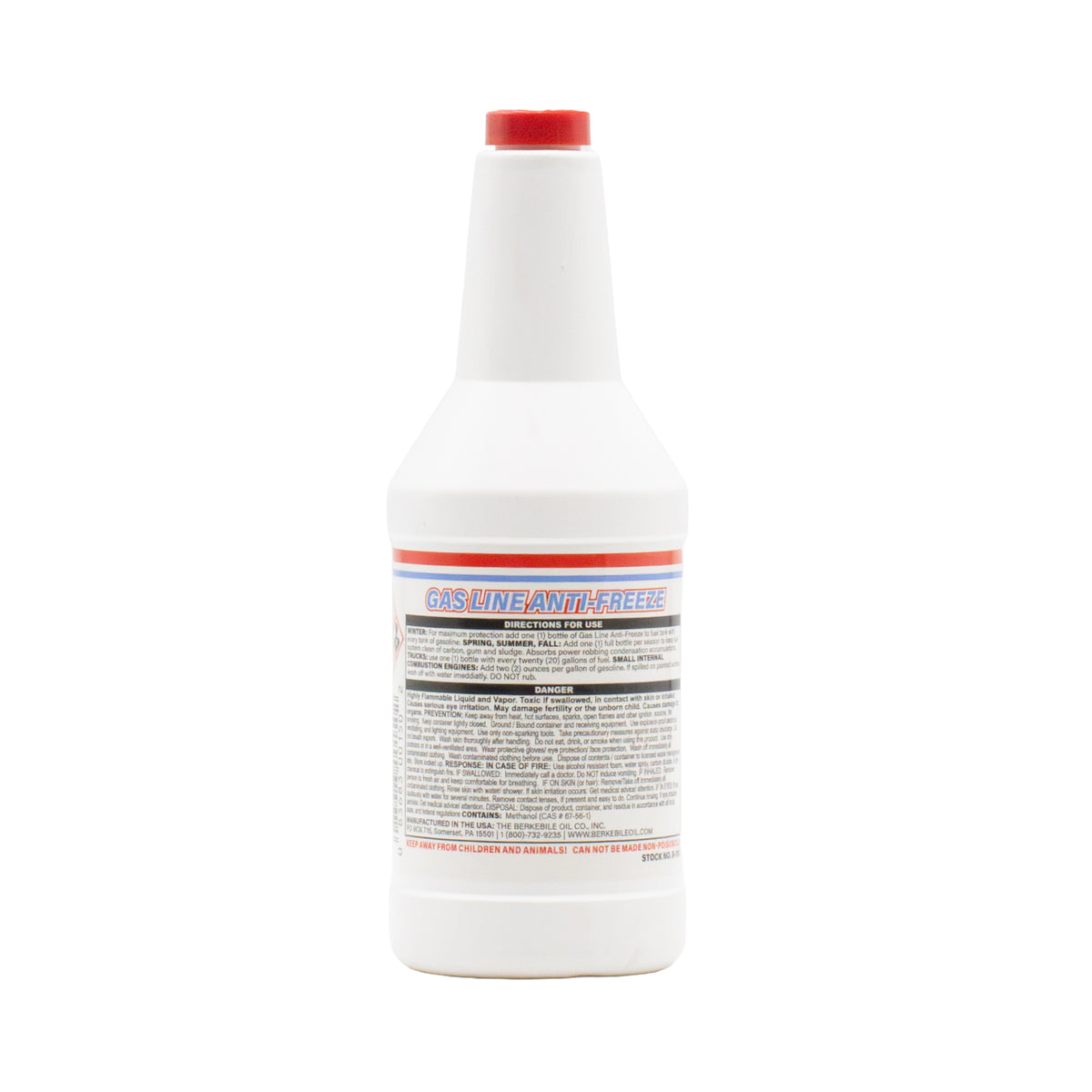 Berkebile 2+2 Gas Line Antifreeze – Fuel System Water Remover, 12oz ...