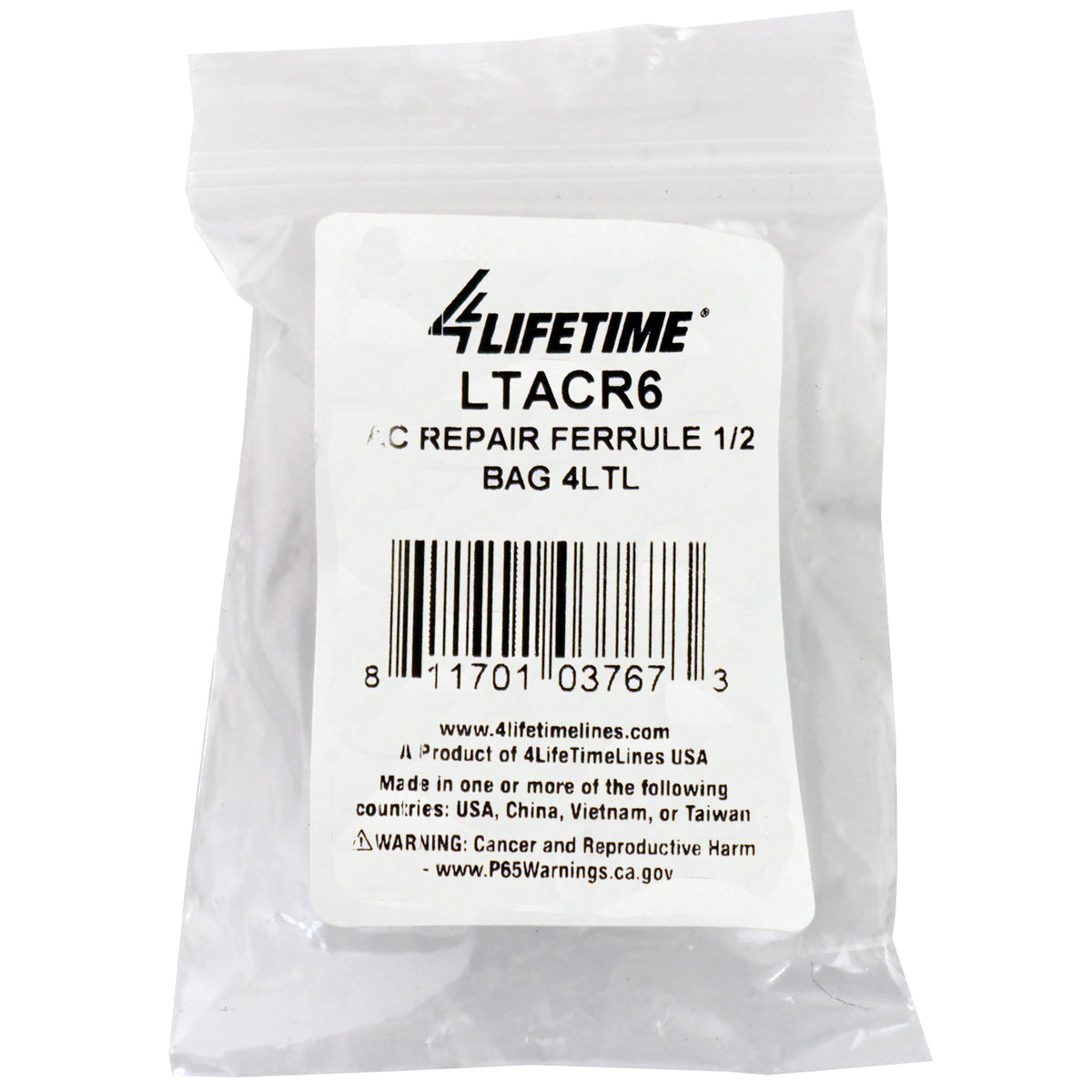 1/2" AC Ferrule – 4LifetimeLines