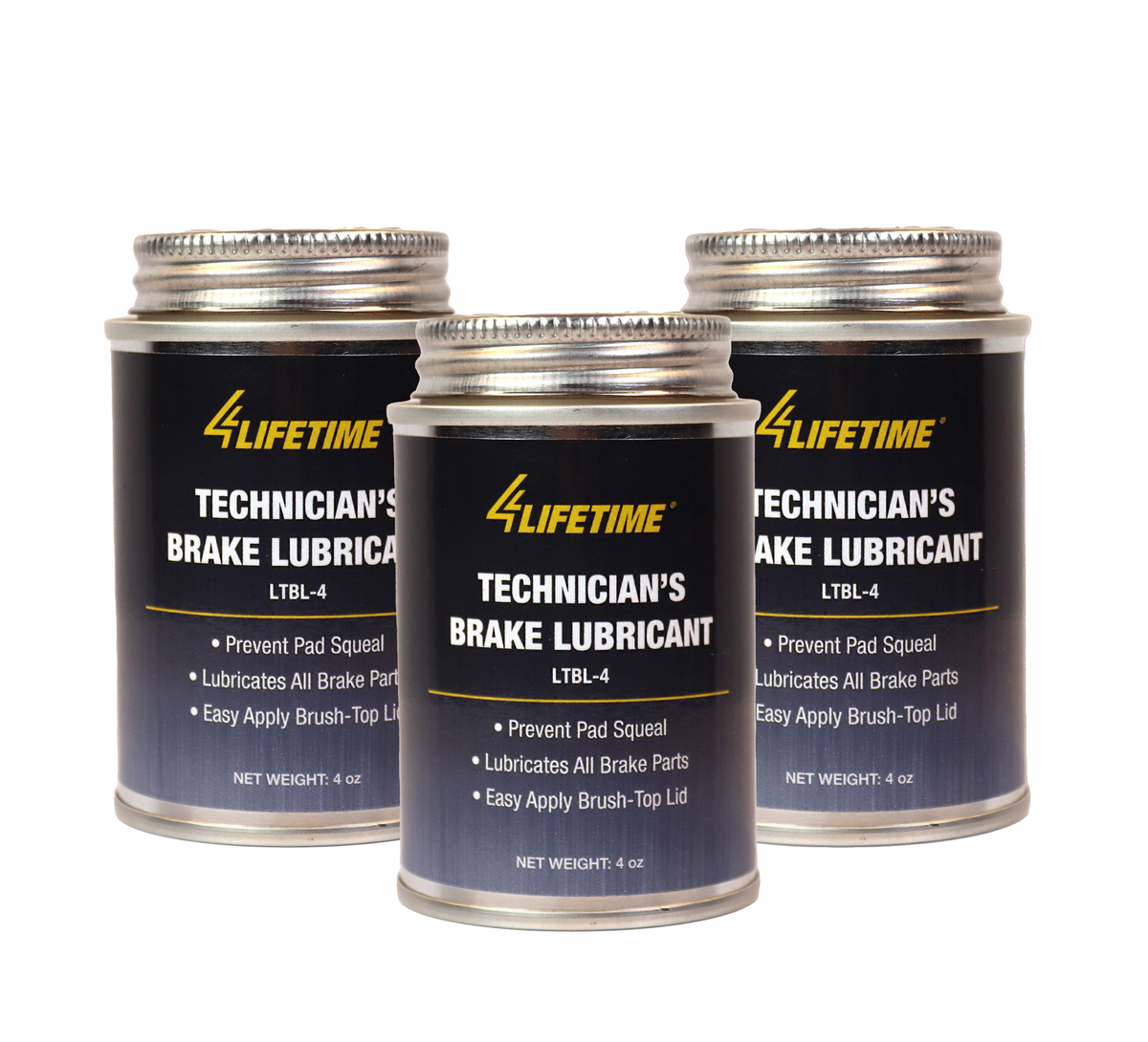 Technician’s Brake Lubricant 4 oz Brush-Top 3-Pack | 4LifetimeLines®