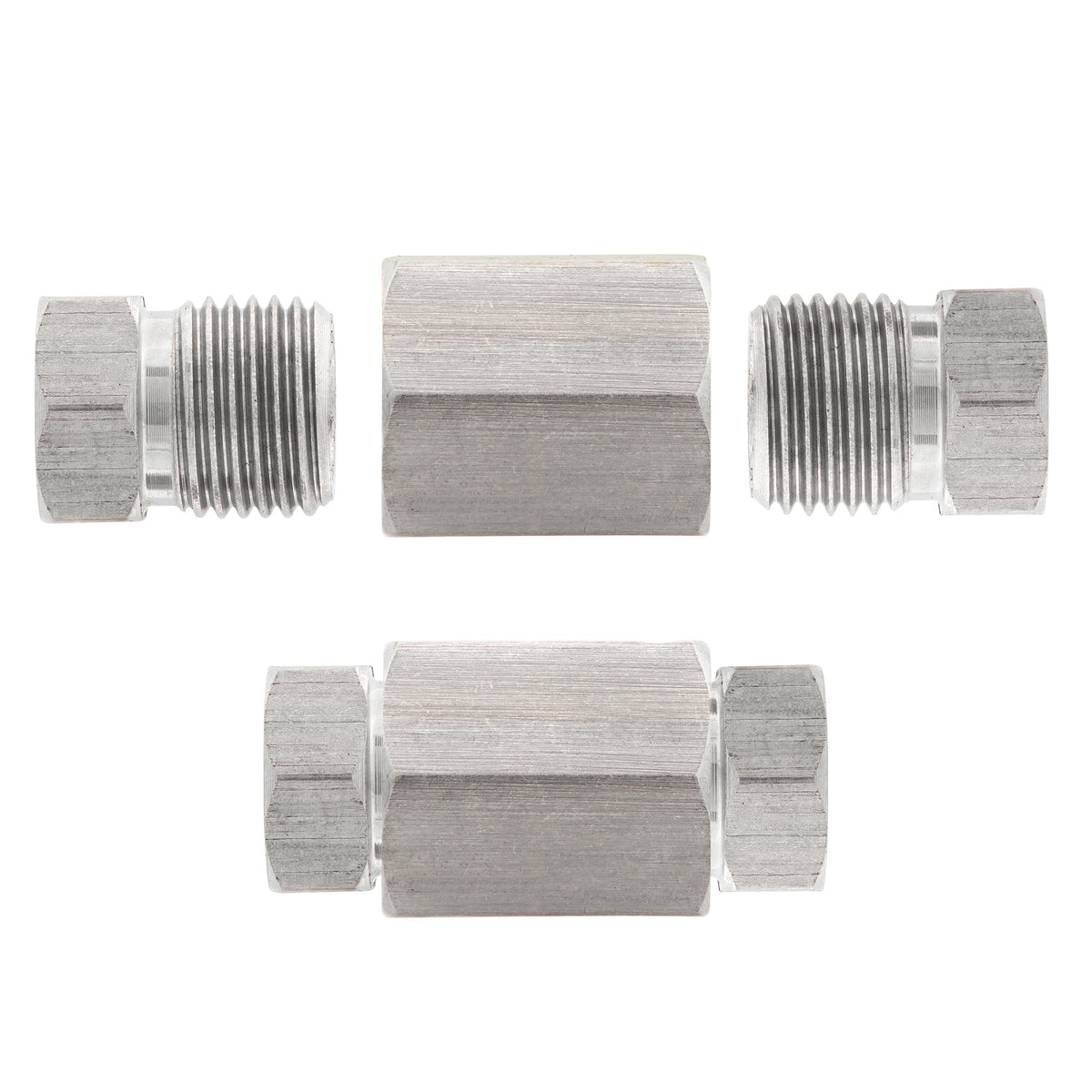 Stainless Steel 1/4" Brake Line Replacement Union Kit – 4LifetimeLines