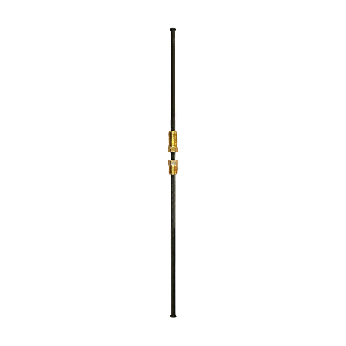 3/8" x 8" Domestic PVF-Coated Steel Brake Line | 4LifetimeLines